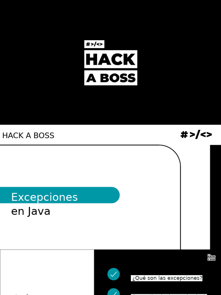 Excepciones en Java: Tipos y Manejo | PDF | Java (lenguaje de programación) | Programación de ...