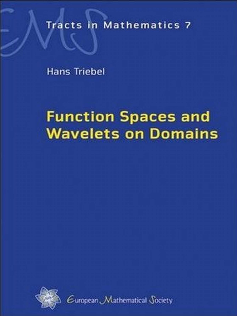 [Hans Triebel] Function Spaces and Wavelets on Dom(Bookos.org) | PDF | Function (Mathematics ...