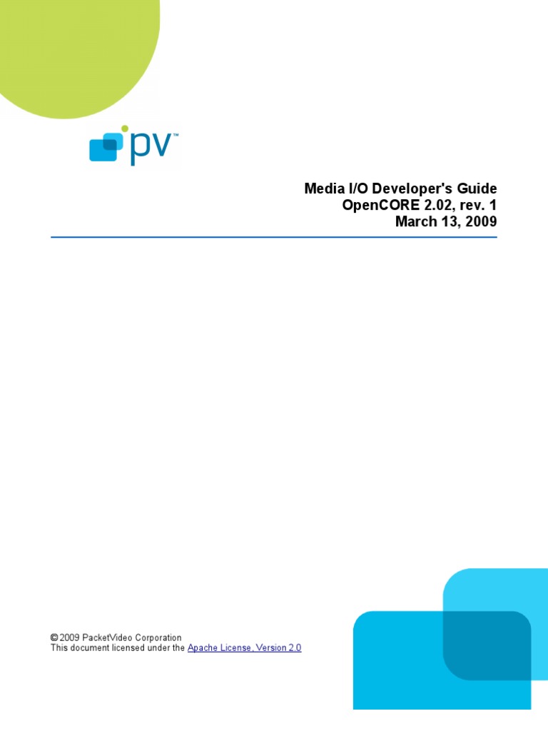 Mio Developers Guide | PDF | Application Programming Interface | Data Compression