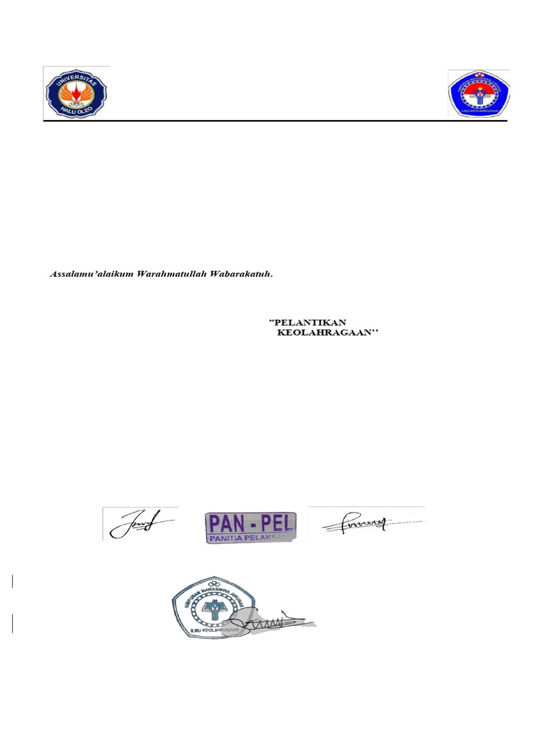 Undangan Bazar (Mahasiswa Aktif Ikor) | PDF