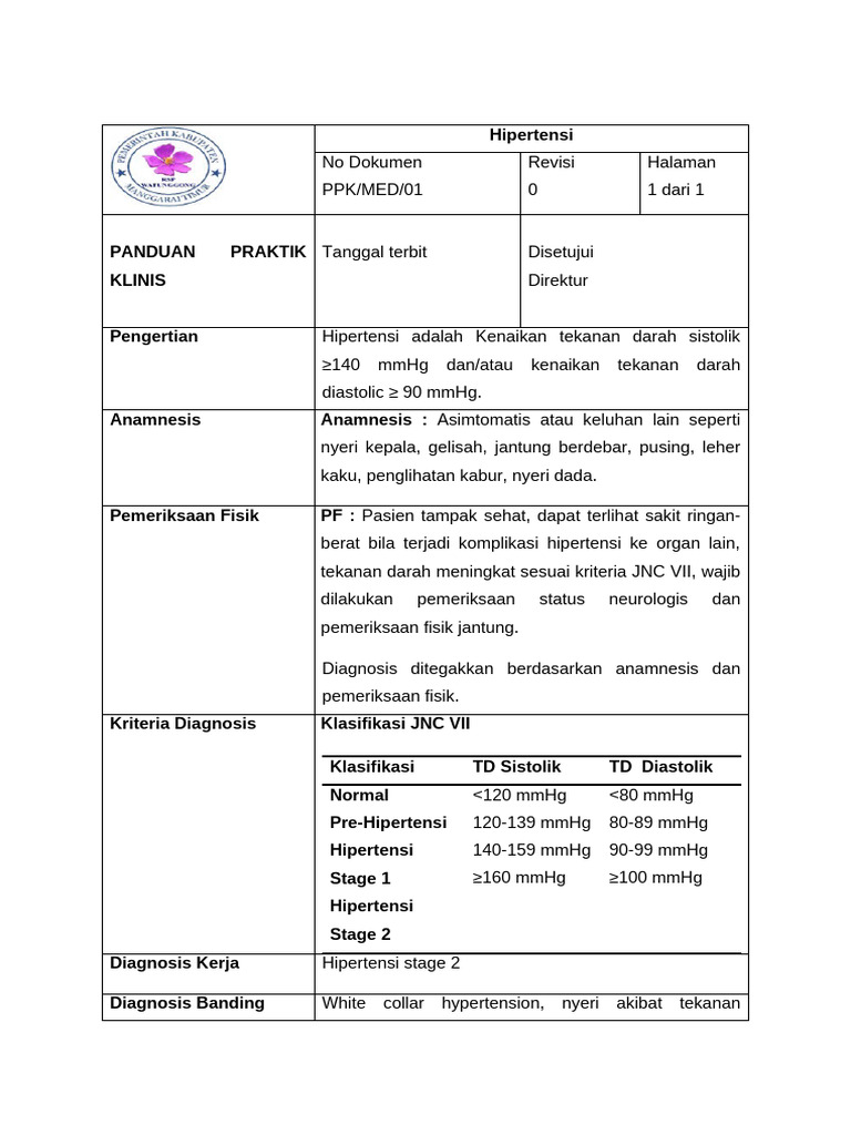 Clinical Patway | PDF