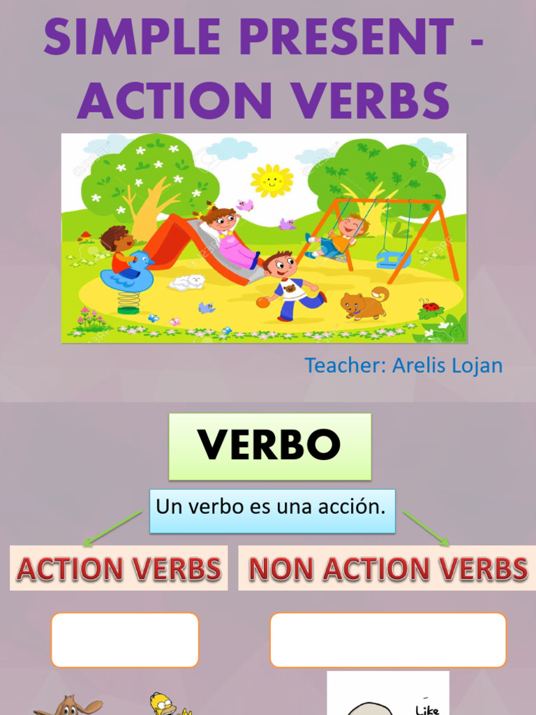 Simple Present for Spanish Learners | PDF