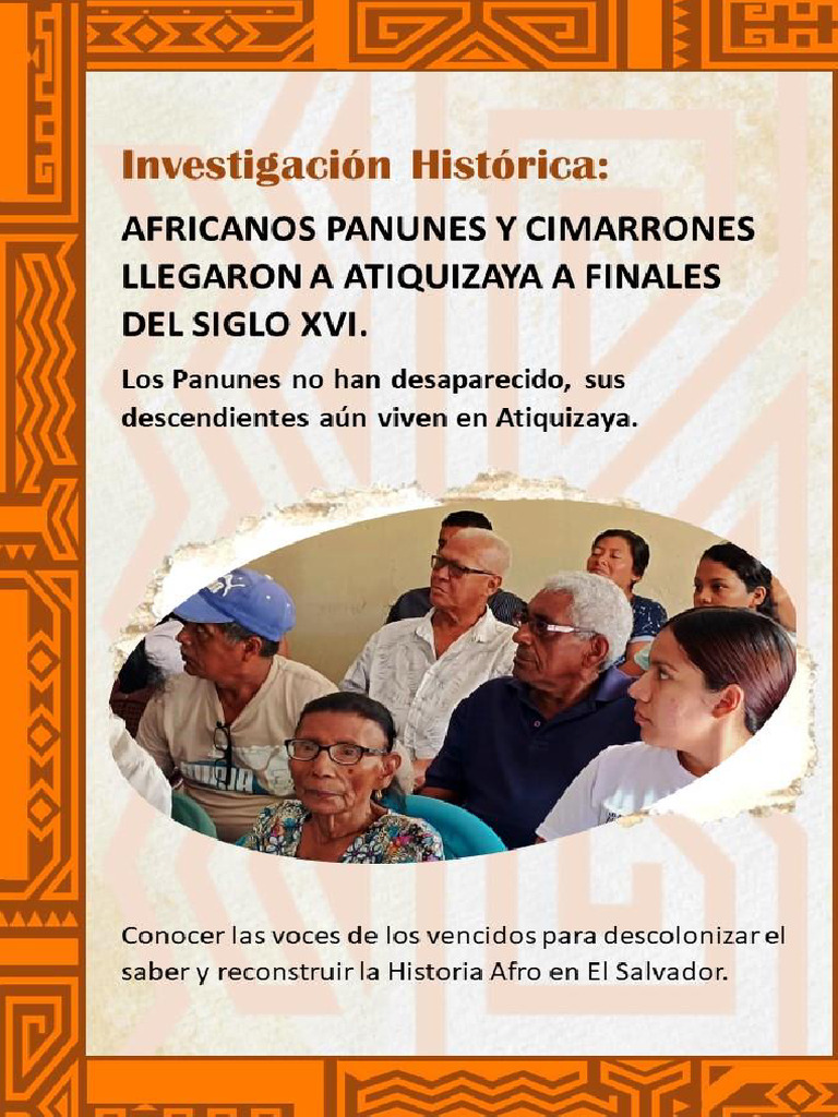 Africanos Panunes y Cimarrones | PDF | Esclavitud | África