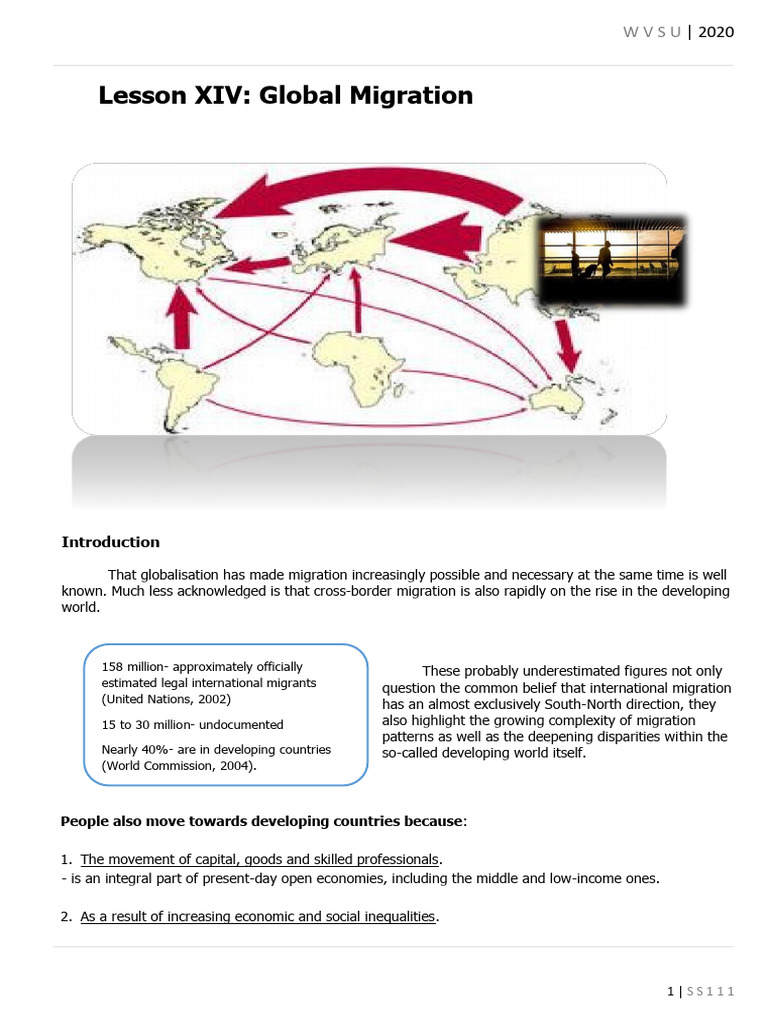 Understanding Global Migration Trends | PDF | Human Migration | Immigration