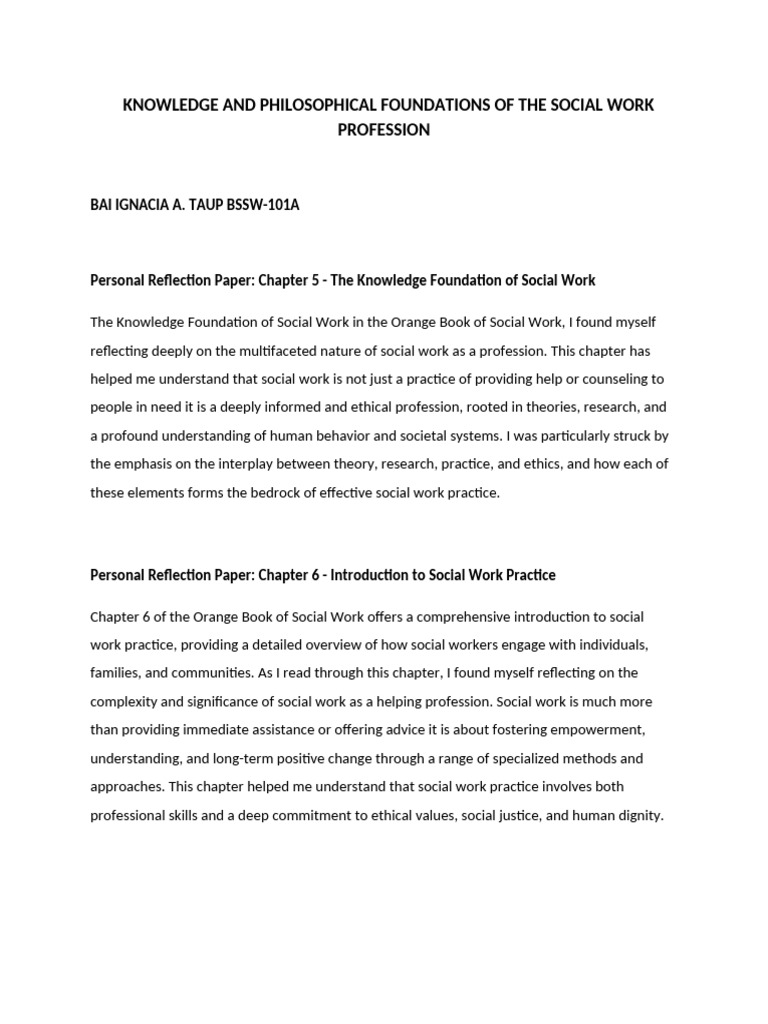 Reflection Paper | PDF