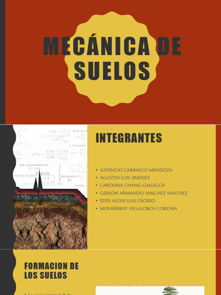 Mecánica de Suelos EXP. 1 | PDF | Suelo | Meteorización