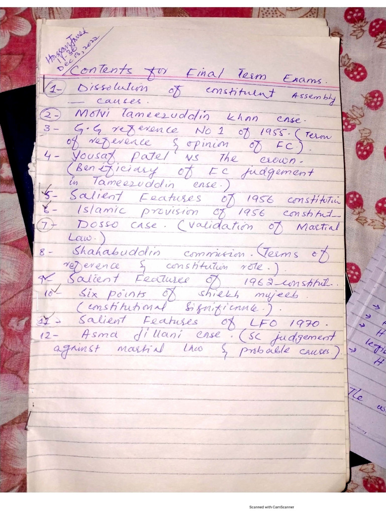 Constitutional and Political Development of PK | PDF