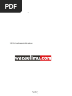 Mathematics Tie Form 5 | PDF