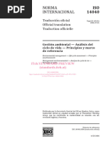 Iso 14044 2006 | PDF | Evaluación del ciclo de vida