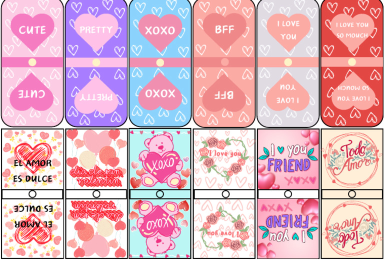 Porta Paletas San Valentin | PDF