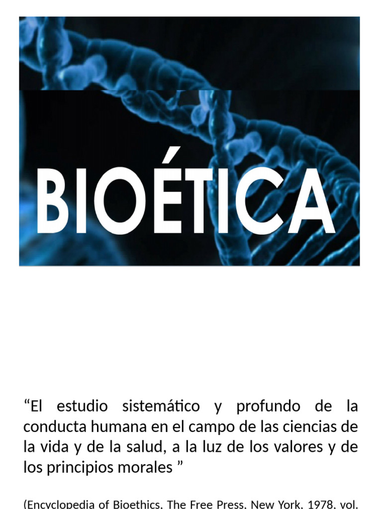 Principios de Bioética y Autonomía | PDF | Bioética | Medicina