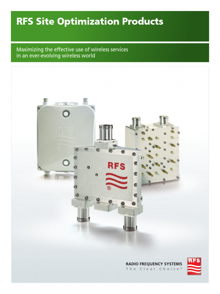 RFS SOP Products Brochure May 2011 Office Printer | PDF | Cellular Network | Mobile Technology