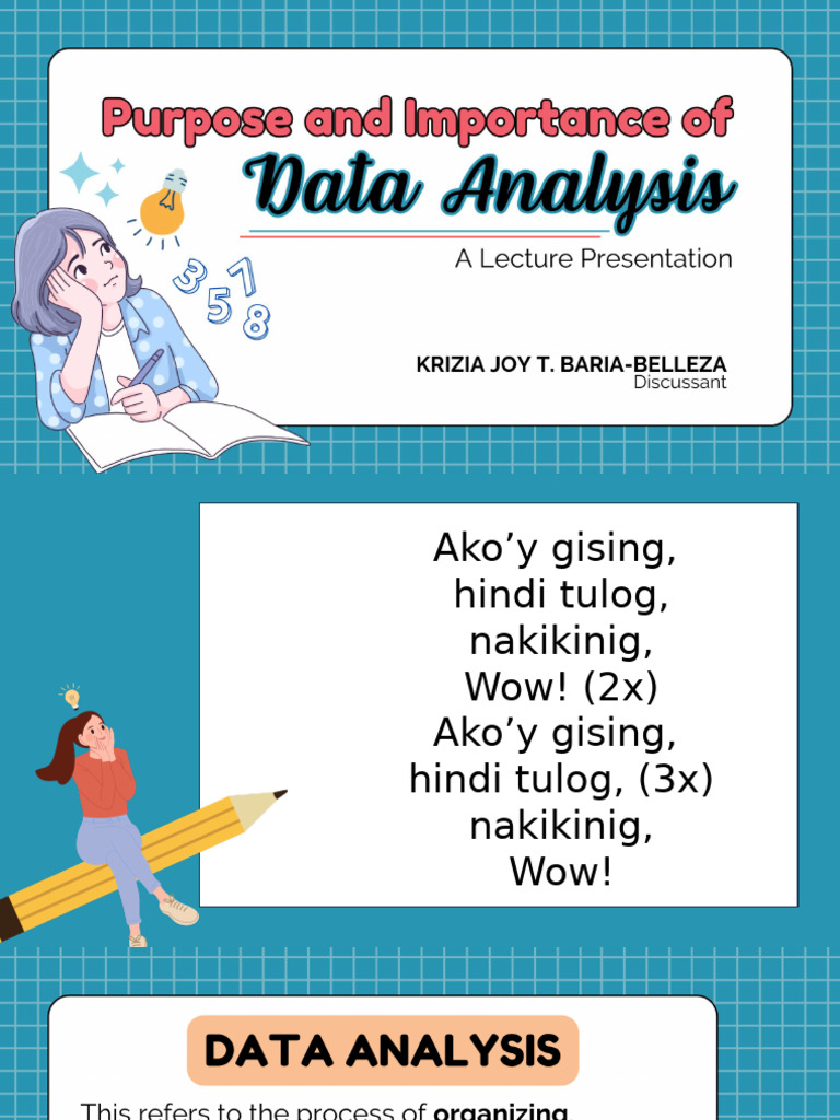 Purpose and Importance of Data Analysis | PDF