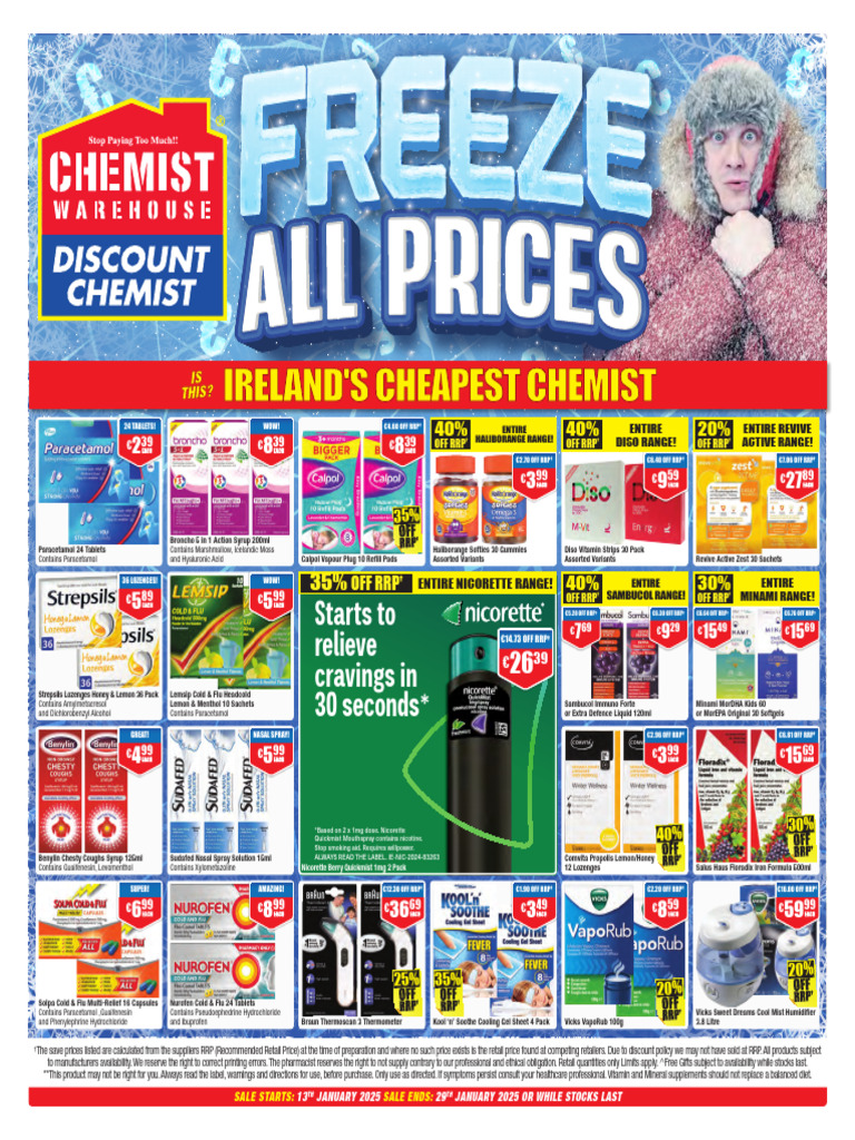 9400-CWH Ireland January 2025 Catalogue | PDF | List Price