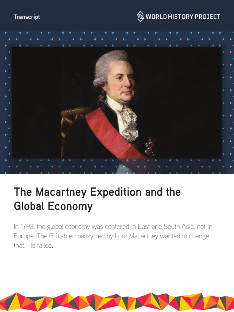 111 UK Macartney Expedition | PDF | British Empire | Spanish Empire