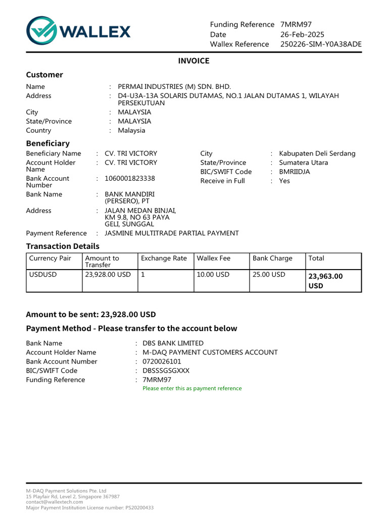 invoice-250226-SIM-Y0A38ADE | PDF | Service Industries | Personal Finance