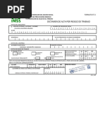 Formato ST-2: Alta por Riesgo de Trabajo | PDF | Salud y bienestar ...