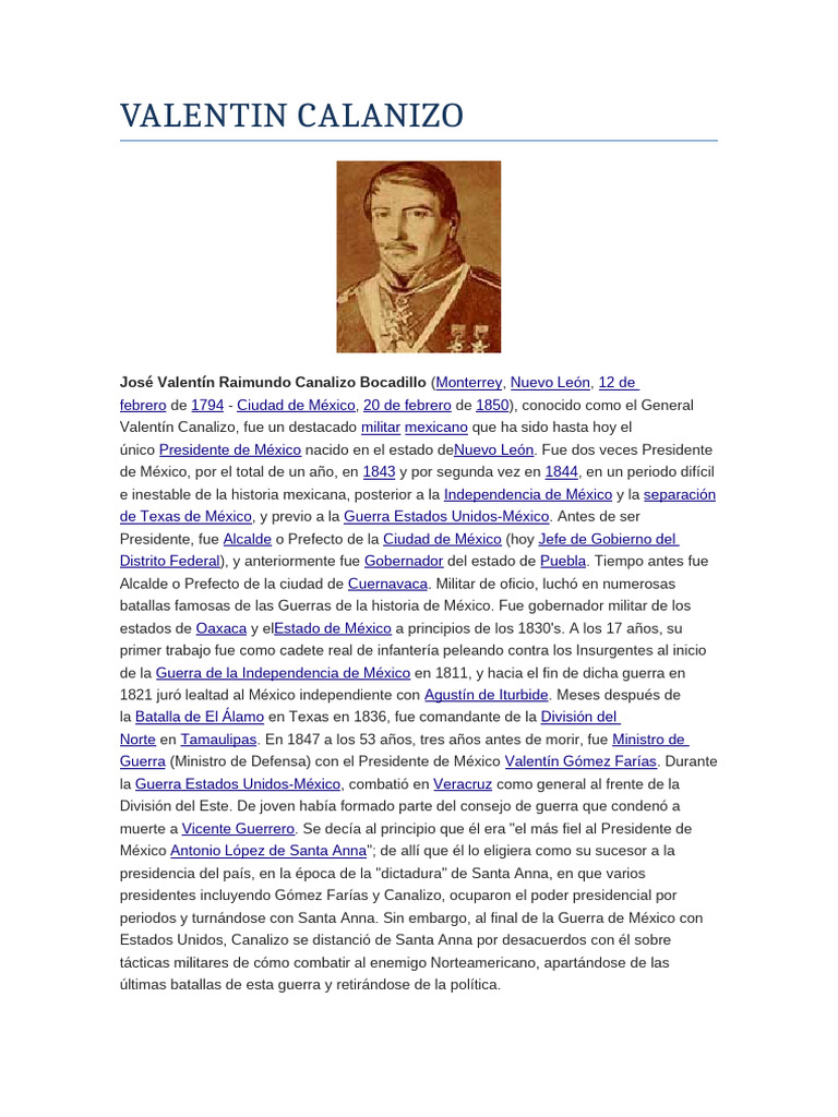 Valentin Calanizo | PDF