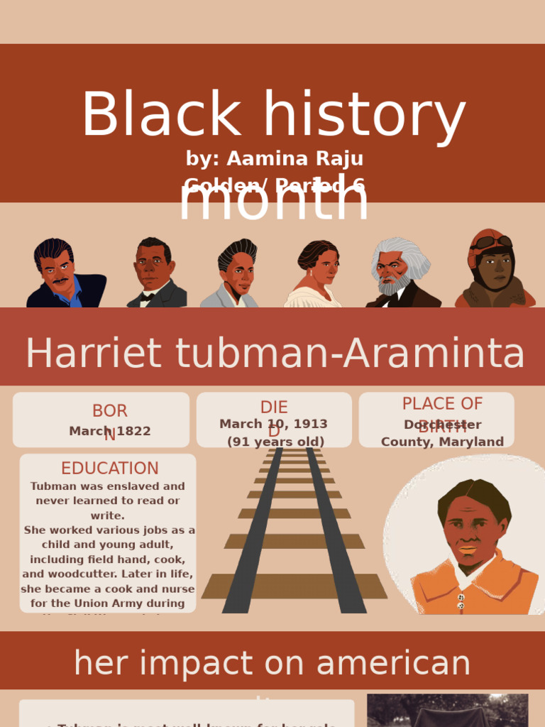 Black History Month | PDF | Harriet Tubman | Abolitionism
