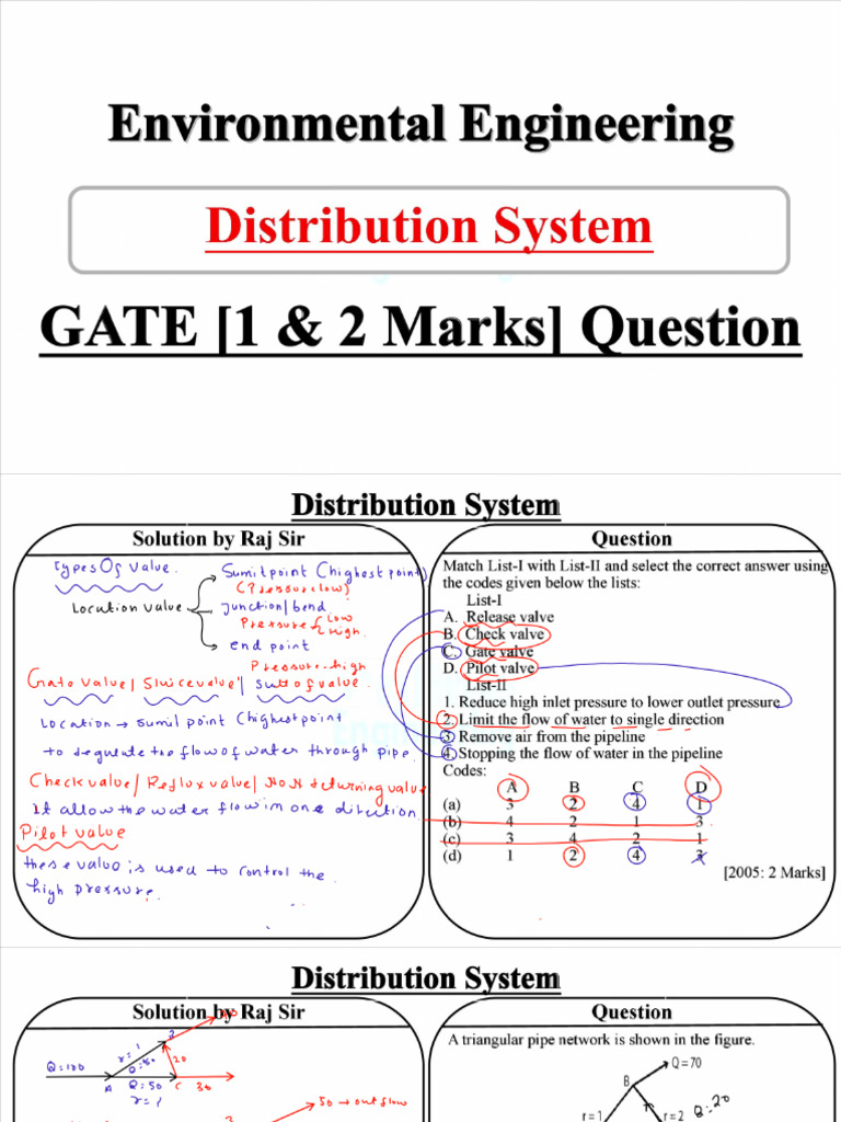 GATE Question (Distribution System) - 22387171 - 2025 - 02 - 27 - 22 ...