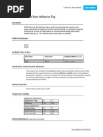 3M Label Material 7871 Data Sheet | PDF | Industrial Processes ...