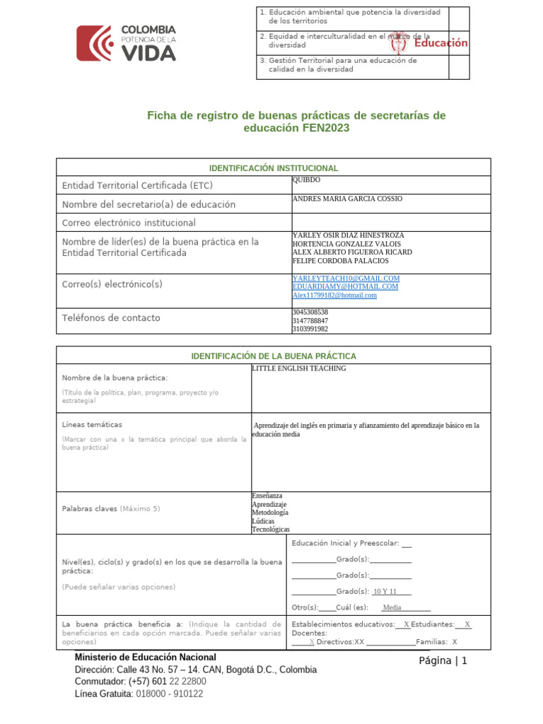 Doc-20240307-Wa0027. (1) Formato | PDF | Enseñando | Aprendizaje