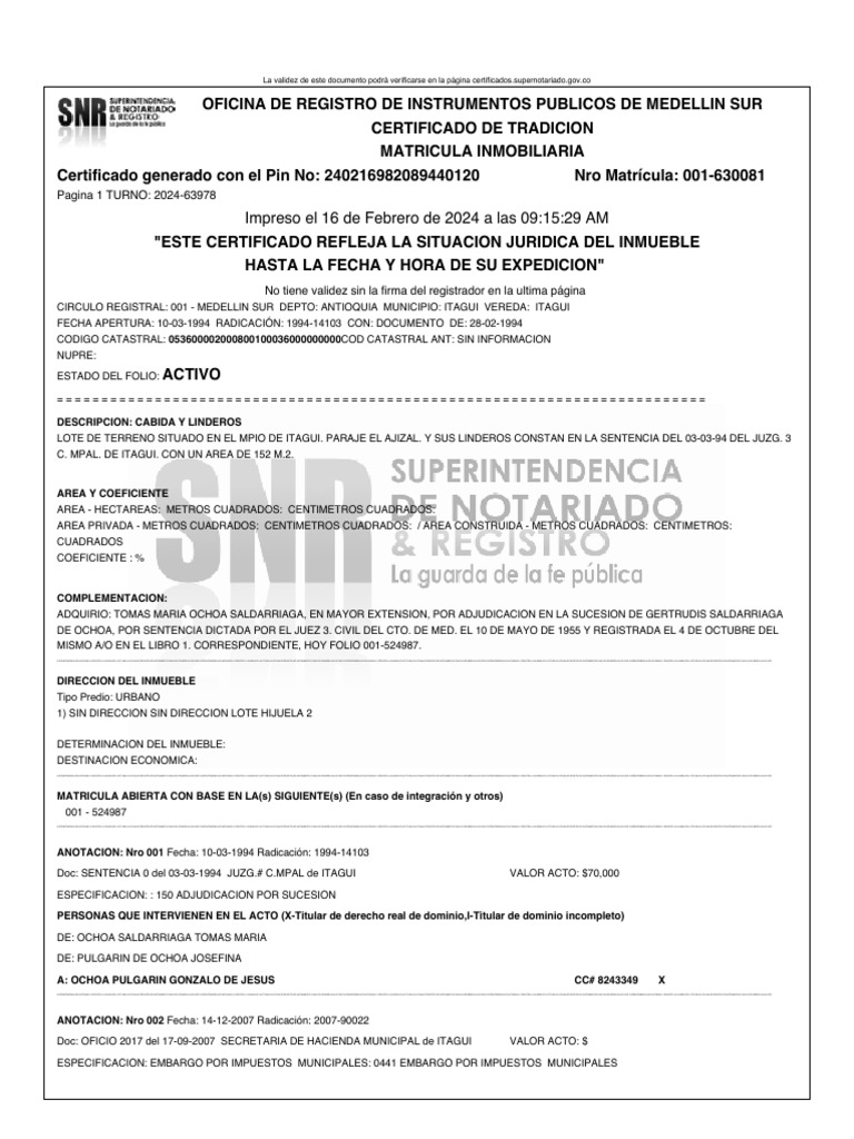 Captura de Pantalla 2024-11-05 A La(s) 8.55.32 A. M. | PDF | Ley de Tierras