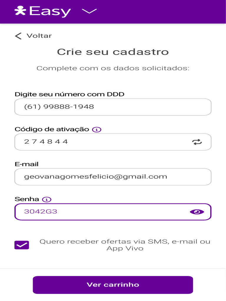 Vivo Easy — O plano digital que se adapta a você | PDF