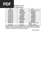 Acs Frb-26 Routine | PDF