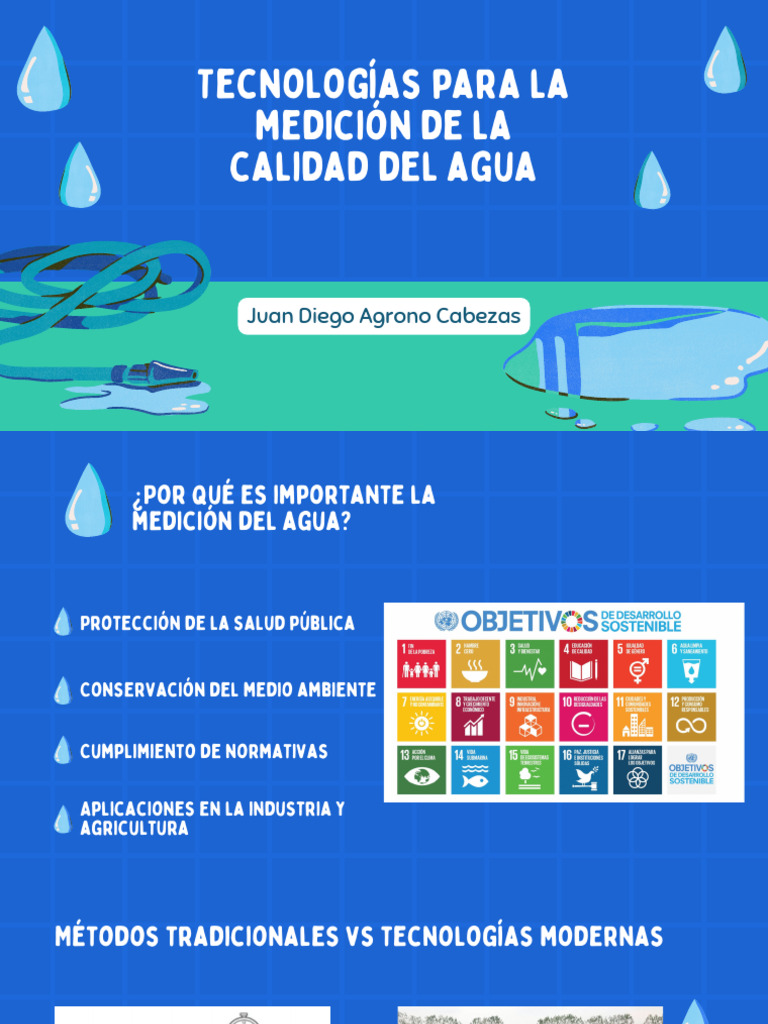 Blue and Green Illustrative How To Save Water Presentation | PDF