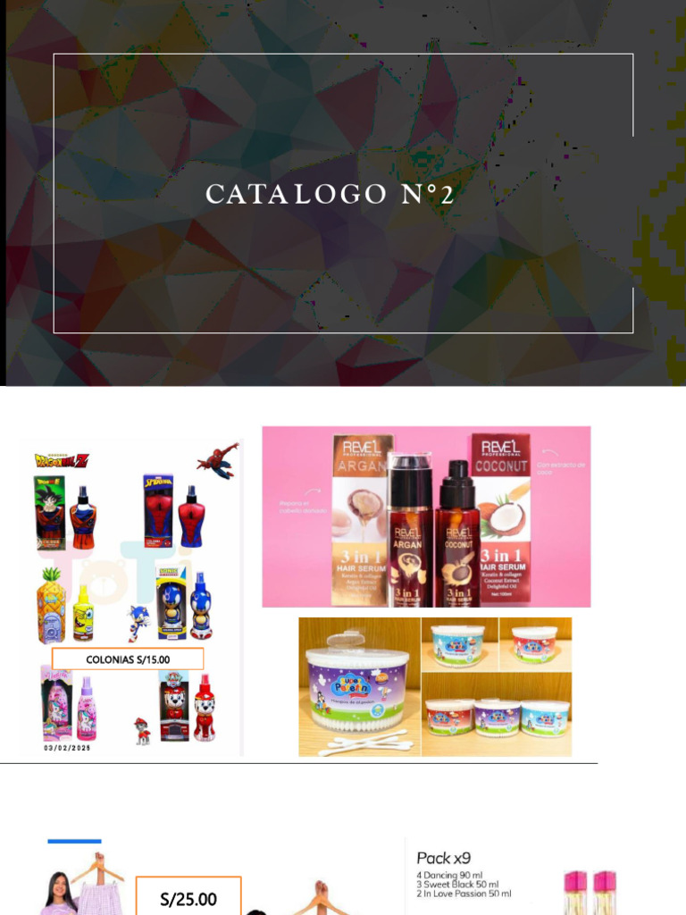 Catálogo de Productos Variados y Precios | PDF