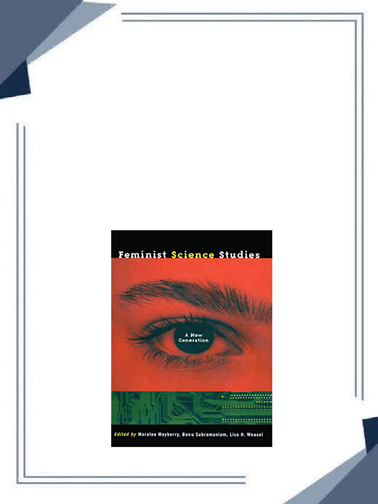 Feminist Science Studies A New Generation 1st Edition Maralee Mayberry ...