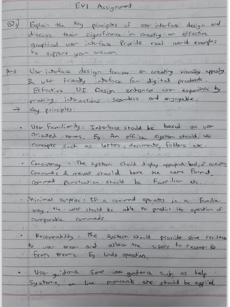 Effective UI Design Principles | PDF