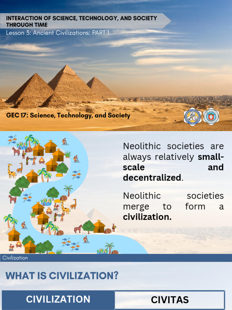 Lesson 3. Ancient Civilizations PART 1 | PDF | Civilization | Ancient Egypt