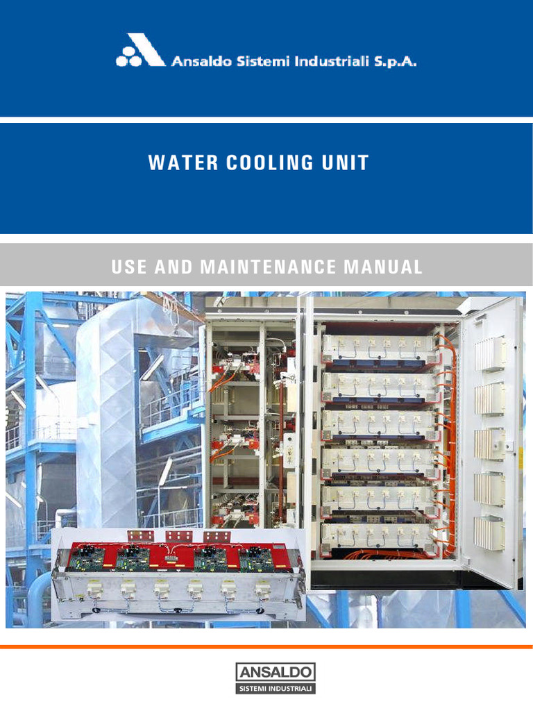 Water Cooling Unit Maintenance Manual | PDF | Pump | Valve