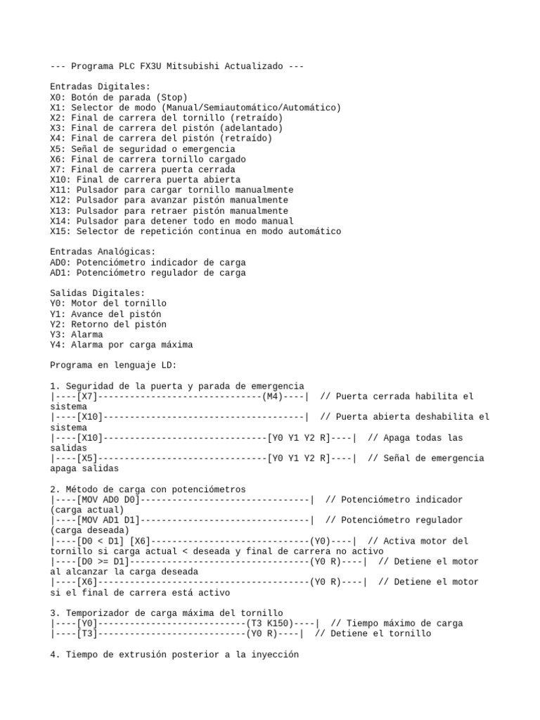 PLC FX3U Completo1 | PDF