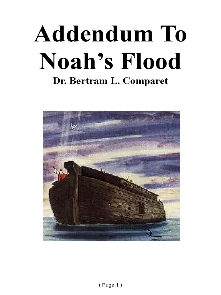 Addendum To Noahs Flood-Flood - Site | PDF | Garden Of Eden | River