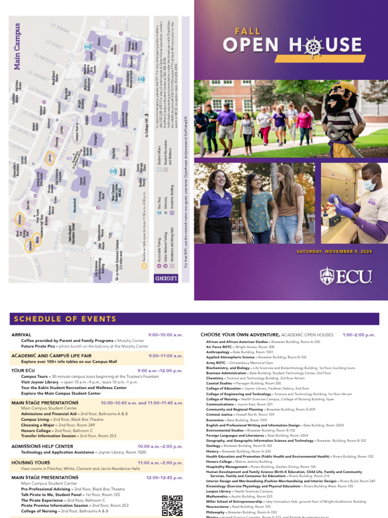 ECU-Open-House-schedule-2024 | PDF