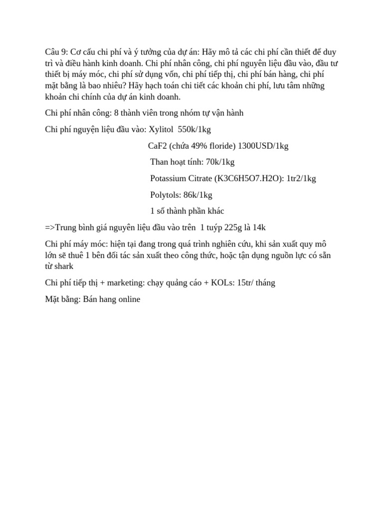 Câu 9 | PDF
