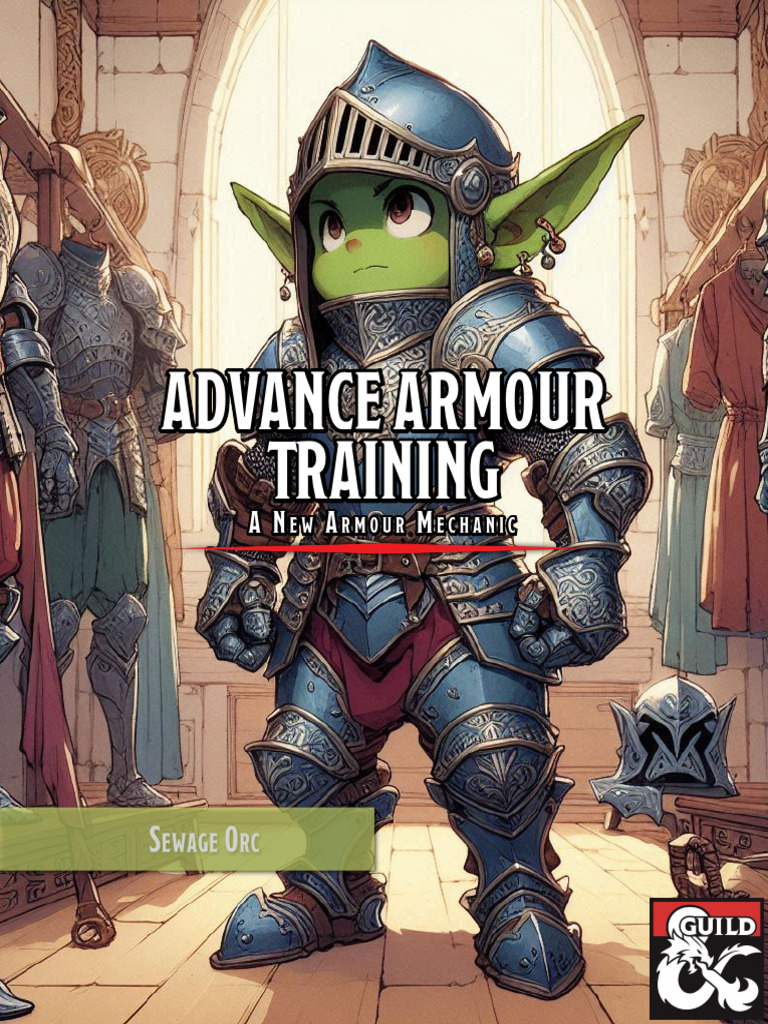 2967249-Advance_Armour_Training | PDF | D20 System | Dungeons & Dragons