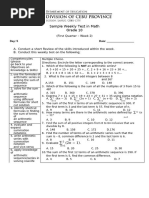 Pisa-Like Test Questions | PDF | Mathematics | Arithmetic