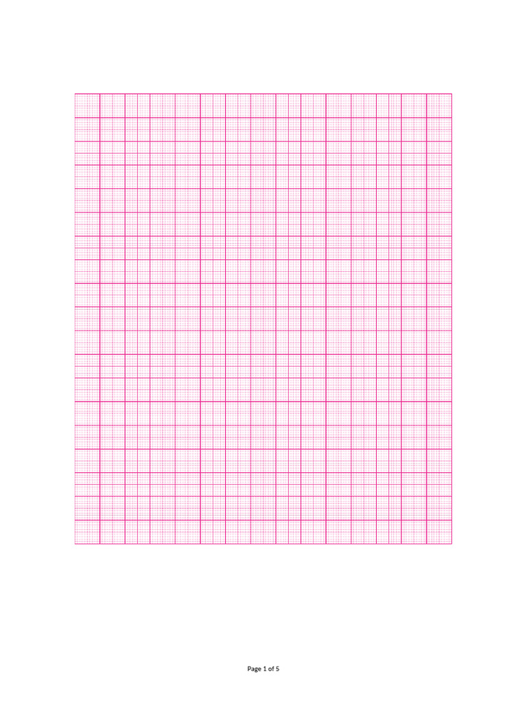 Printable Graph Paper PDF | PDF