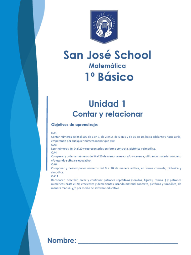 1 - Matemática 1º U1 | PDF
