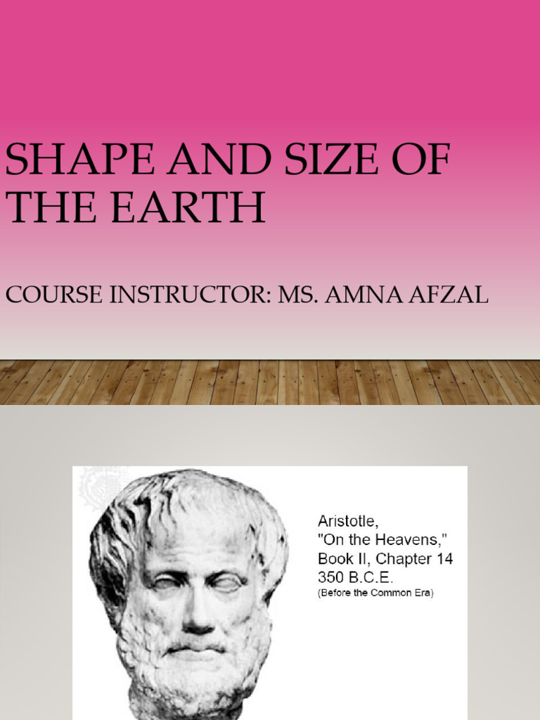 Chapter 3 - Earth-ShapeandSize | PDF