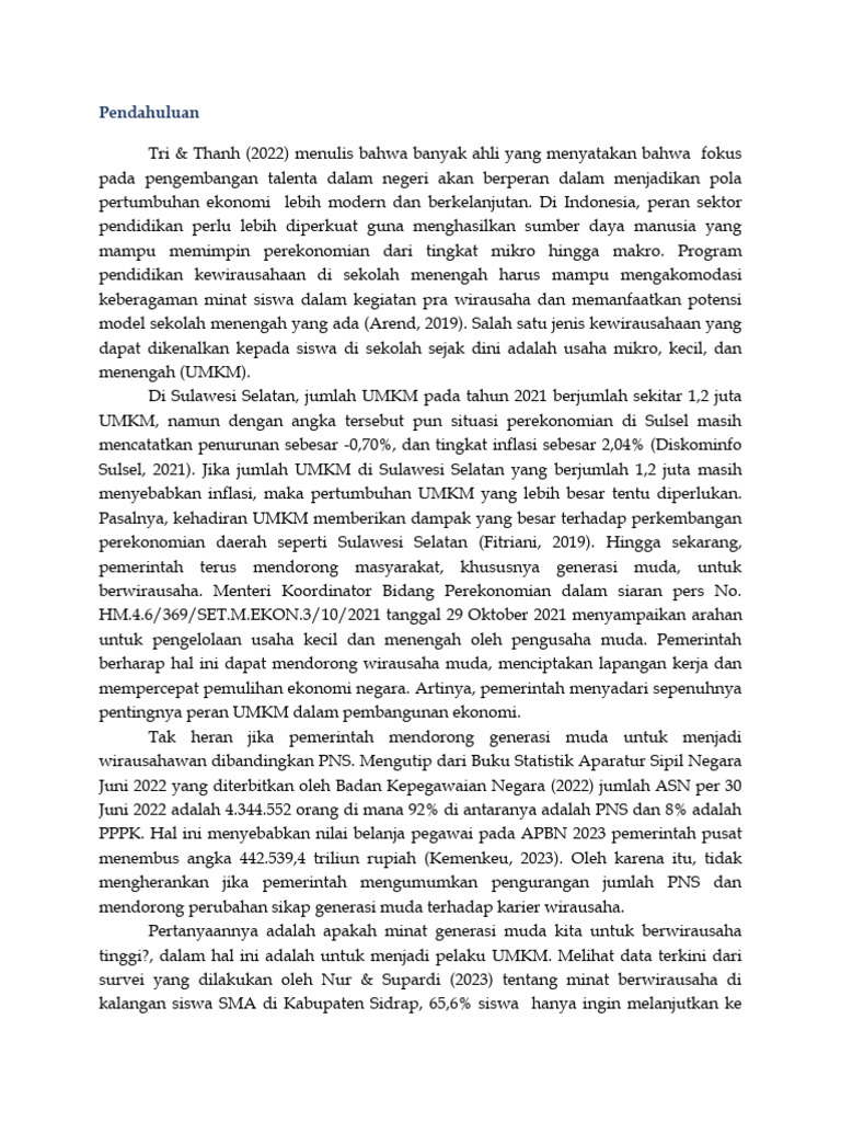 Tes Model | PDF