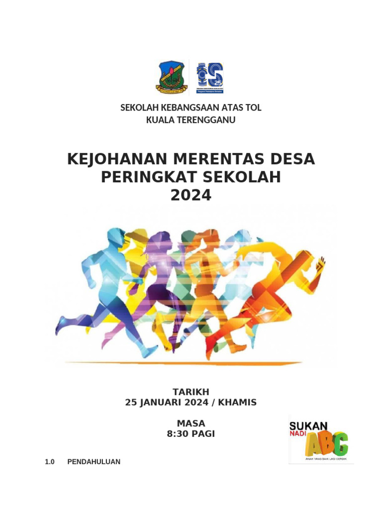 Kertas Kerja Merentas Desa 2024 | PDF