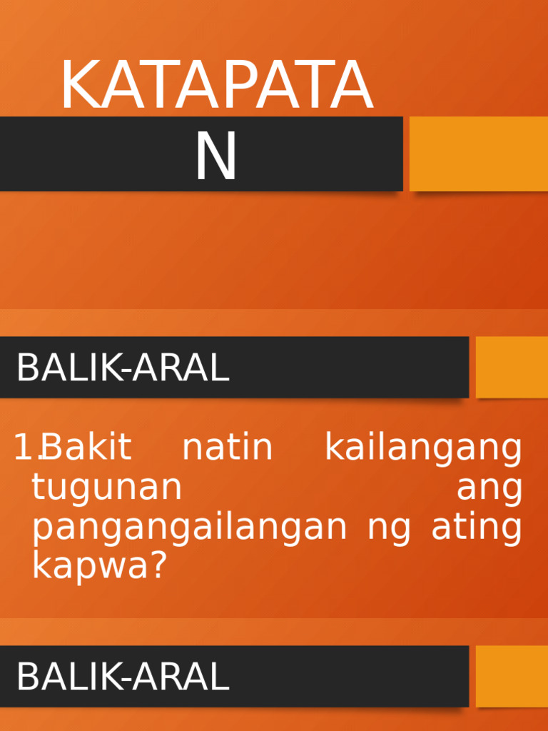 KATAPATAN.pptxs1 | PDF