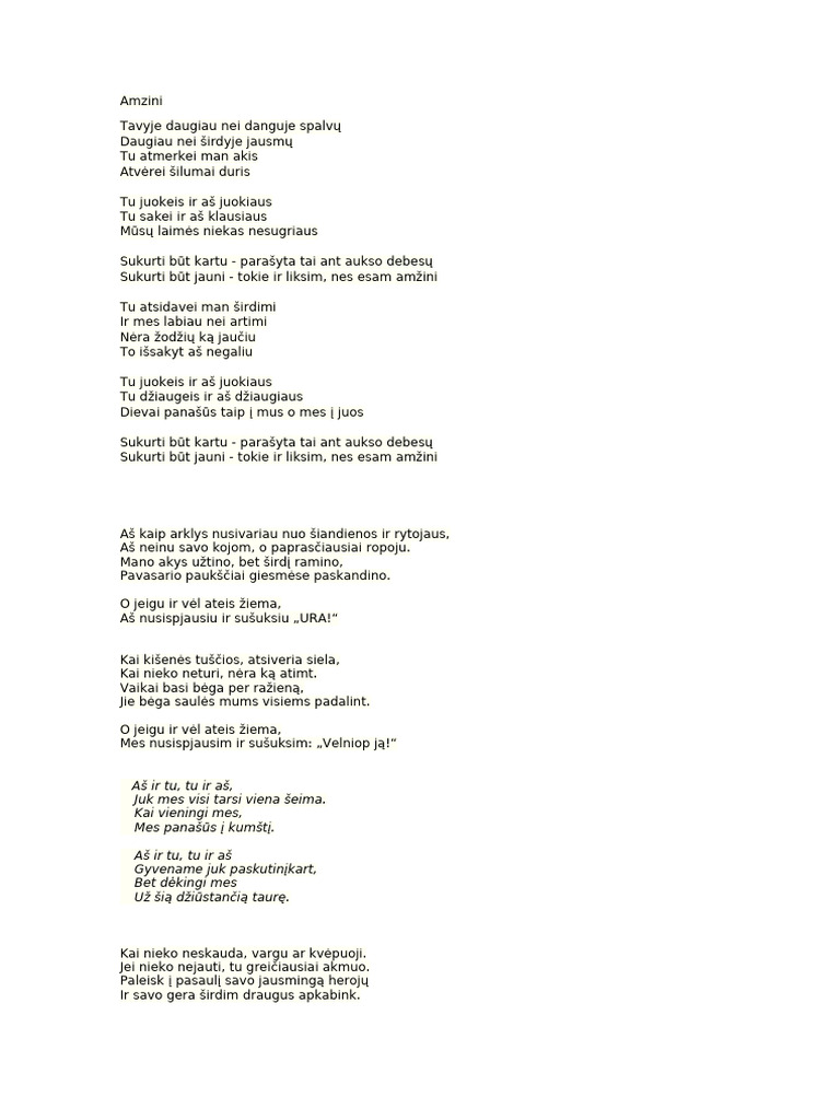 Letras Musicas Deivis Norvilas | PDF