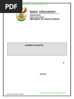 Tselane-And-The-Giant Storycard Sepedi Final | PDF