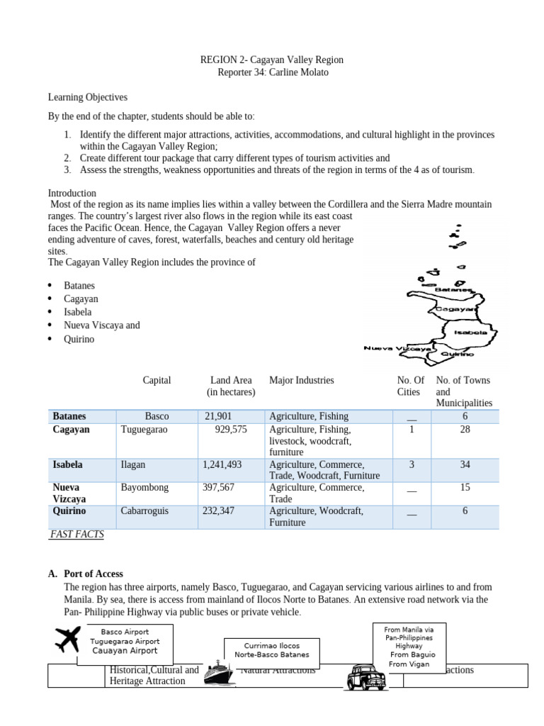 Cagayan Valley Region Tourism Guide | PDF